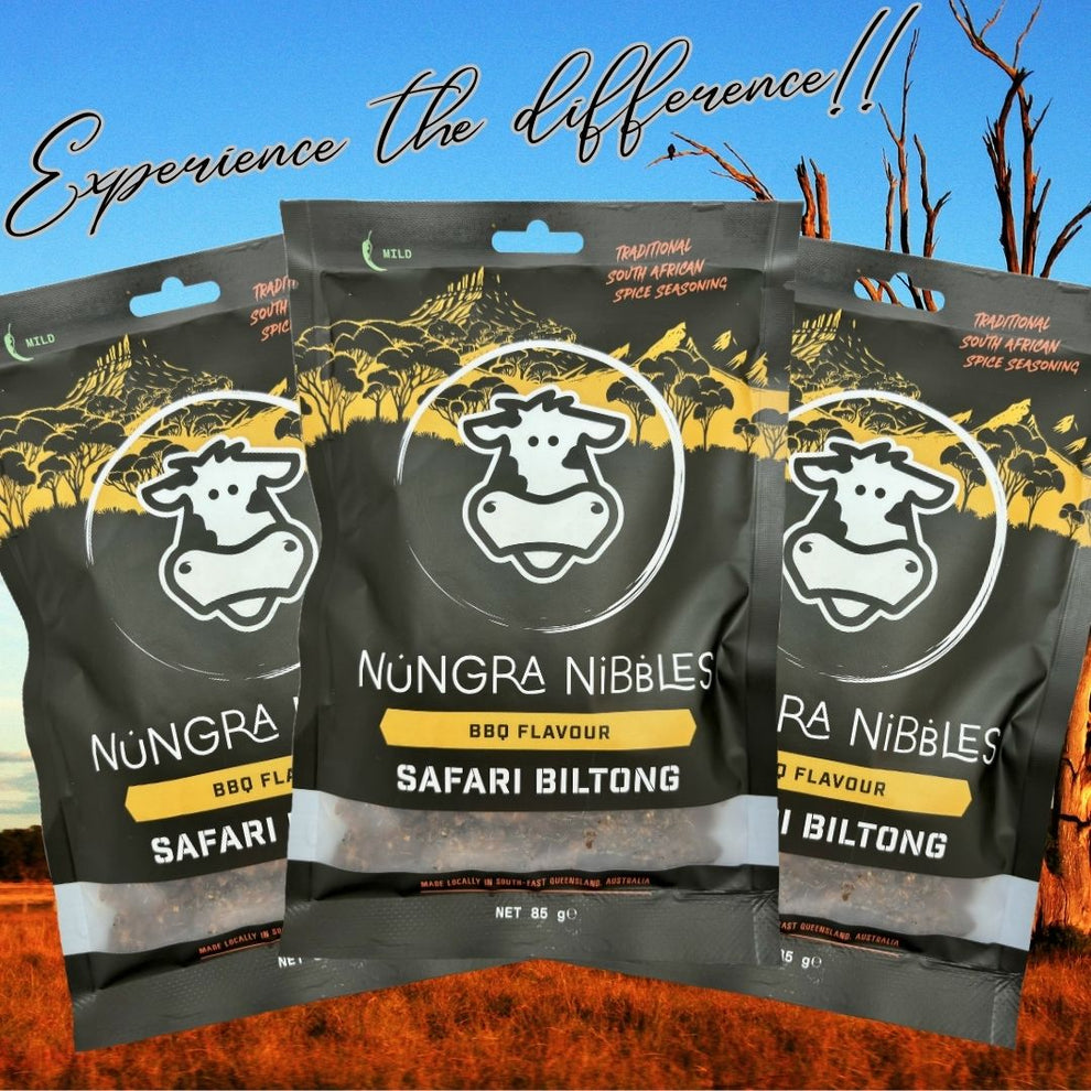 BBQ Beef Biltong – Savoury, Smoky & Irresistibly Delicious – Nungra Nibbles