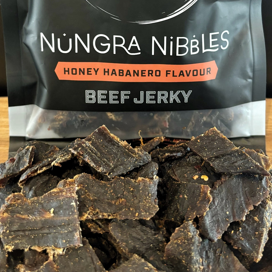 Premium Beef Jerky – Bold Flavours & Tender Texture by Nungra Nibbles